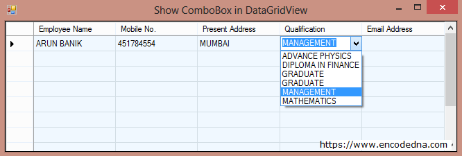 Datagridview Combobox Column Windows Forms Tutorial Lasopapictures ... Datagridview Combobox Column Windows Forms Tutorial Lasopapictures ...