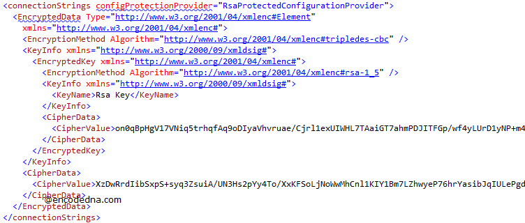 How to Encrypt and Decrypt Connection Strings in Web.Config File How to Encrypt and Decrypt Connection Strings in Web.Config File