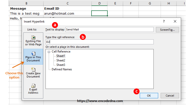 Run A Macro By Clicking A Hyperlink In Excel
